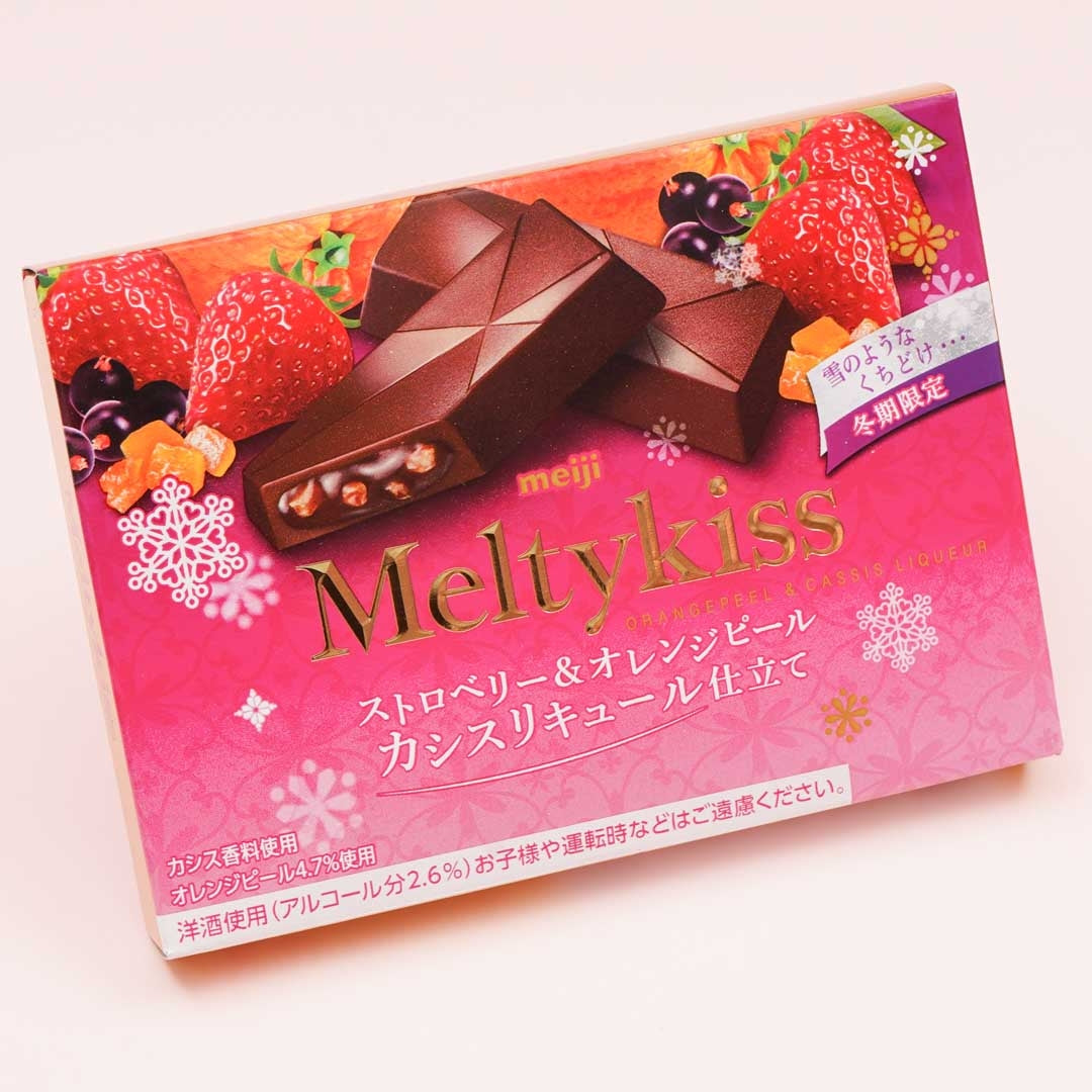 Meltykiss Chocolate - Strawberry & Orange Cassis Liqueur – Japan Candy ...