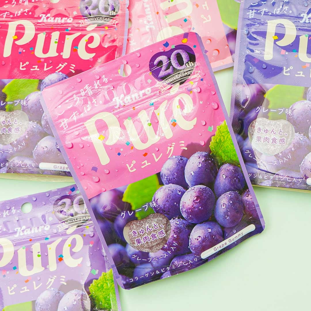 Pure Gummy - Grape – Japan Candy Store