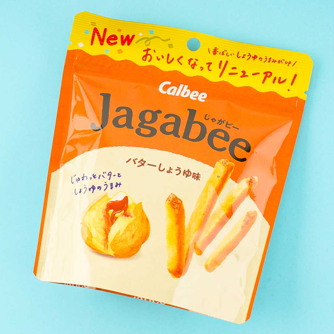Jagabee Potato Snack Pouch - Butter Soy Sauce – Japan Candy Store