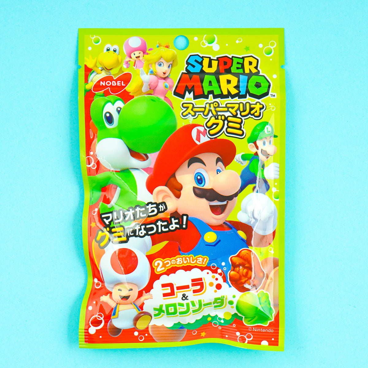 Super Mario Gummy - Cola & Melon Soda – Japan Candy Store